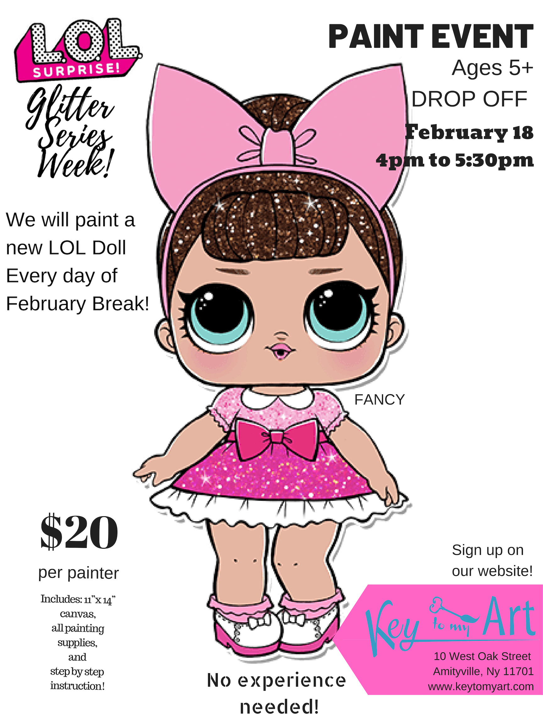 LOl Paint Event - Fancy - Your Local Kids